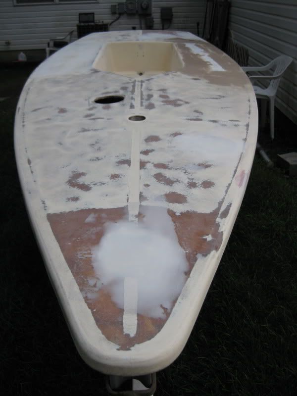 1974 Laser - just purchased questions on deck paint restore | SailingForums.com